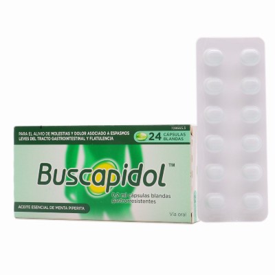 Buscapidol 24 Cápsulas Blandas