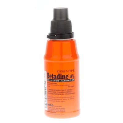 Betadine 4% Solución Jabonosa 125 Ml