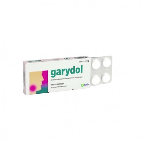 Garydol 20 Comprimidos para Chupar Comprar Online