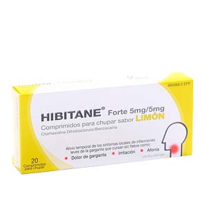 Hibitane Forte 20 Comprimidos Sabor Limon Venta Online