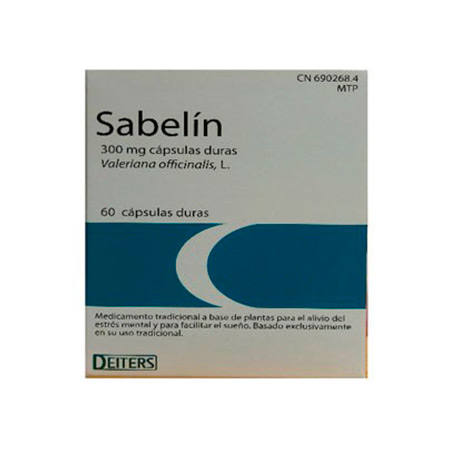 Sabelin 300 Mg 60 Cápsulas Comprar Online