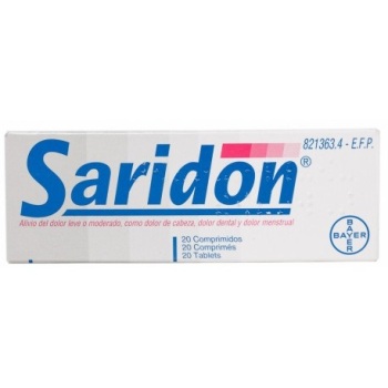 Saridon 20 Comprimidos