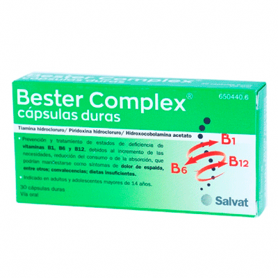 Bester Complex 30 Cápsulas