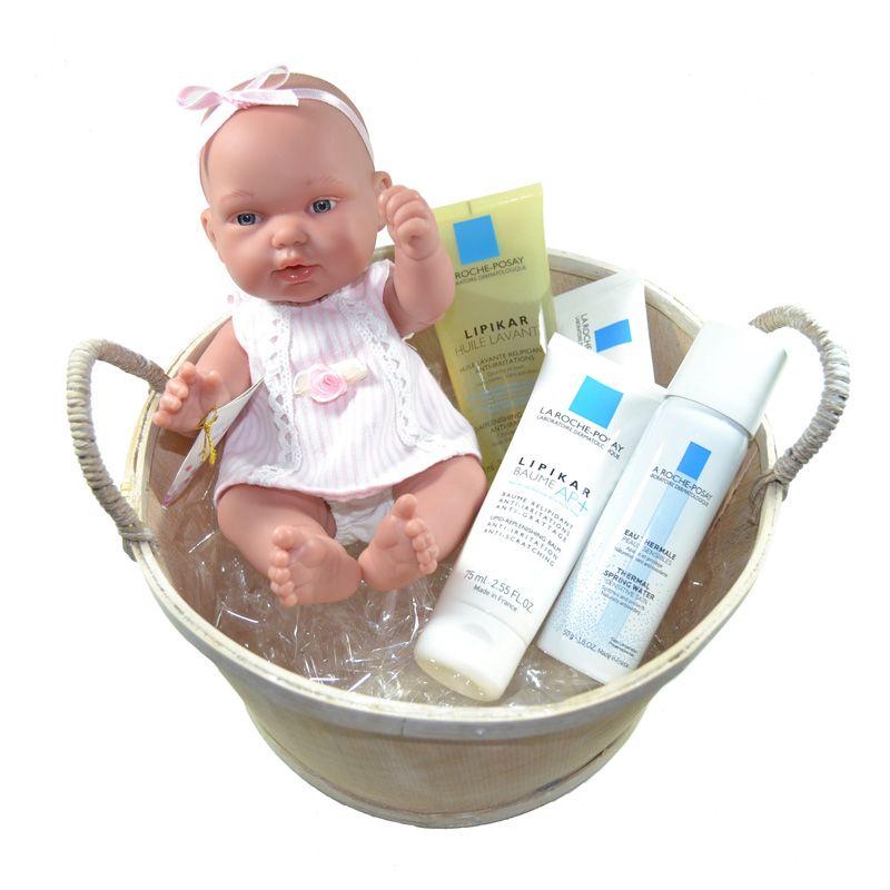 Canastilla Bebé La Roche Posay Rosa 4 Uds - Farmaciatorrevieja