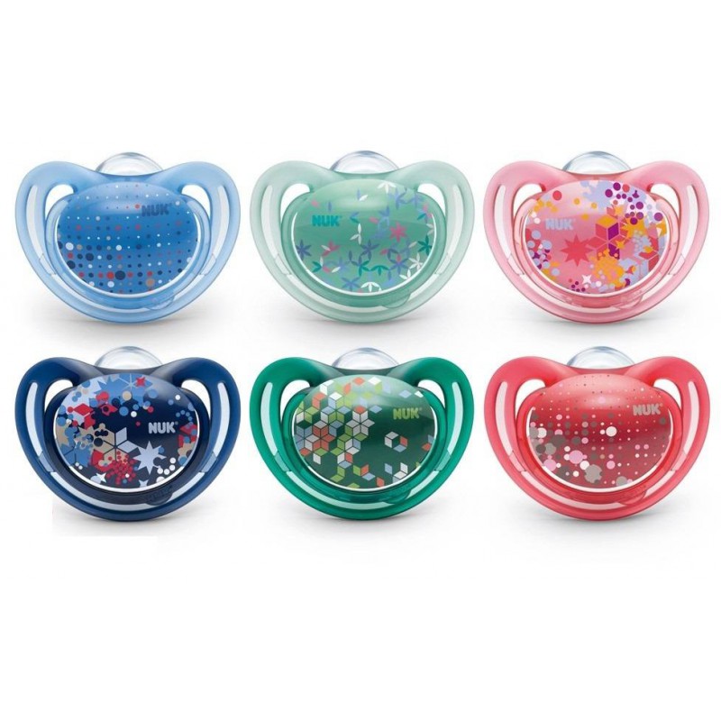 Nuk Freestyle Chupete Silicona Nukete 18-36M 2 Unidades - Farmaciatorrevieja